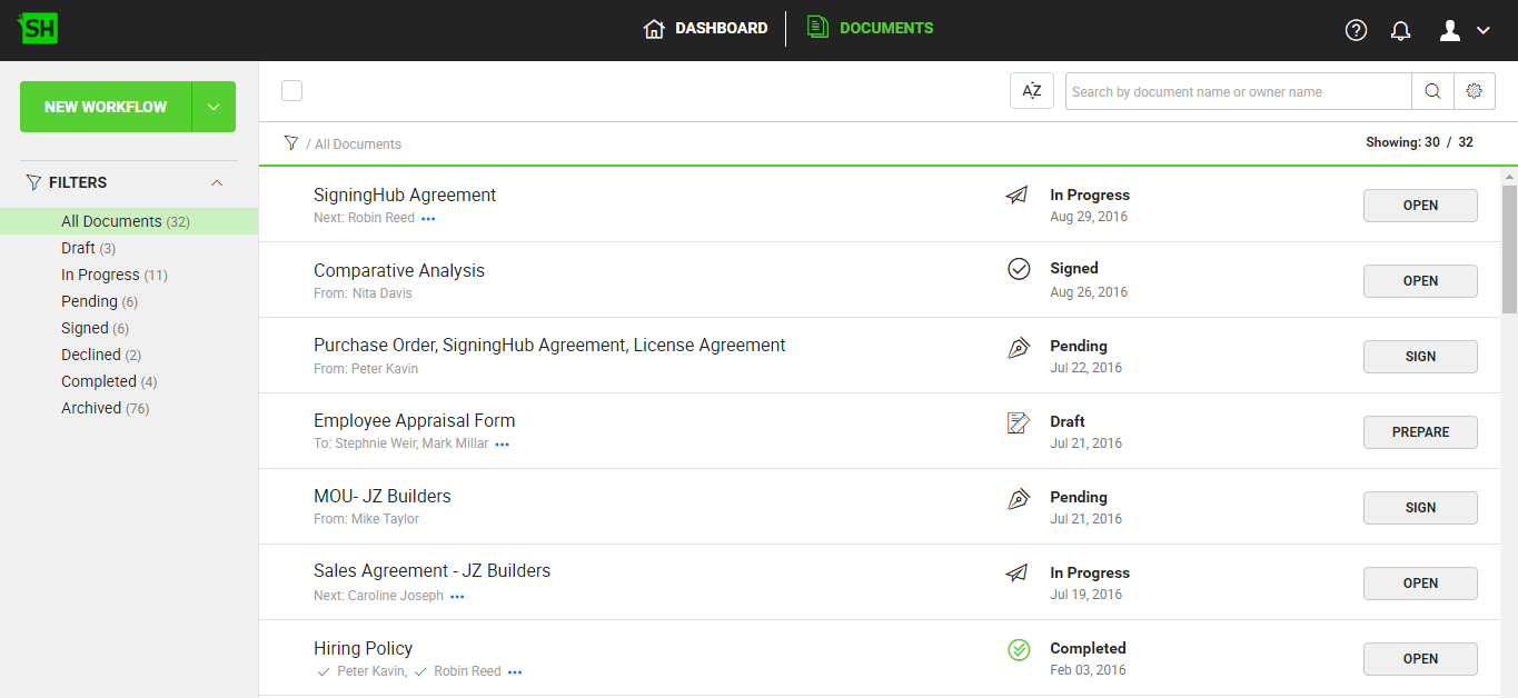 SigningHub Autumn '16 Release | Blog | SigningHub™