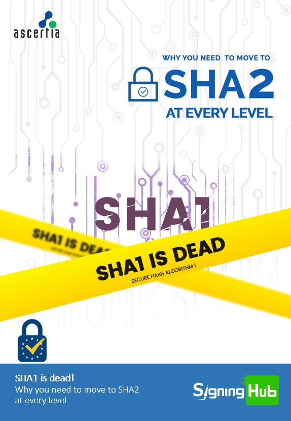SHA1 is Dead | Blog | SigningHub™